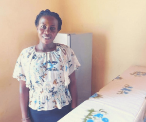 Milchverarbeitung in einer Kaffee-Kooperative in Ruanda